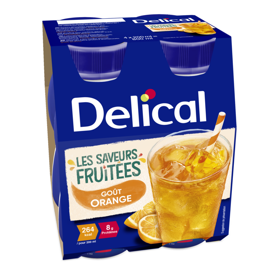 Delical Boisson les saveurs fruitées - Delical