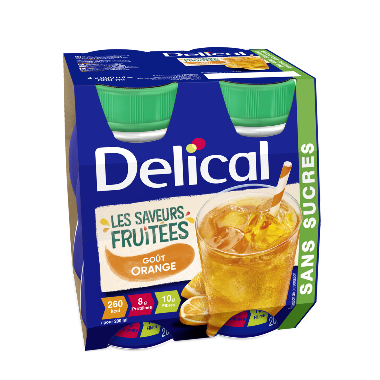 Delical les boissons fruitées sans sucres - Delical