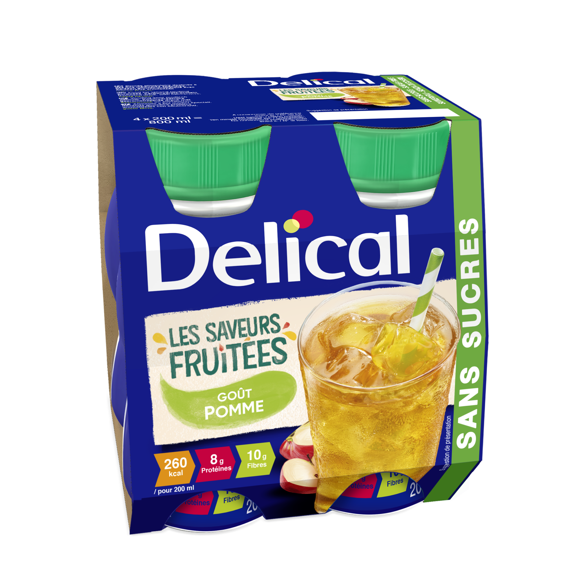 Delical les boissons fruitées sans sucres - Delical