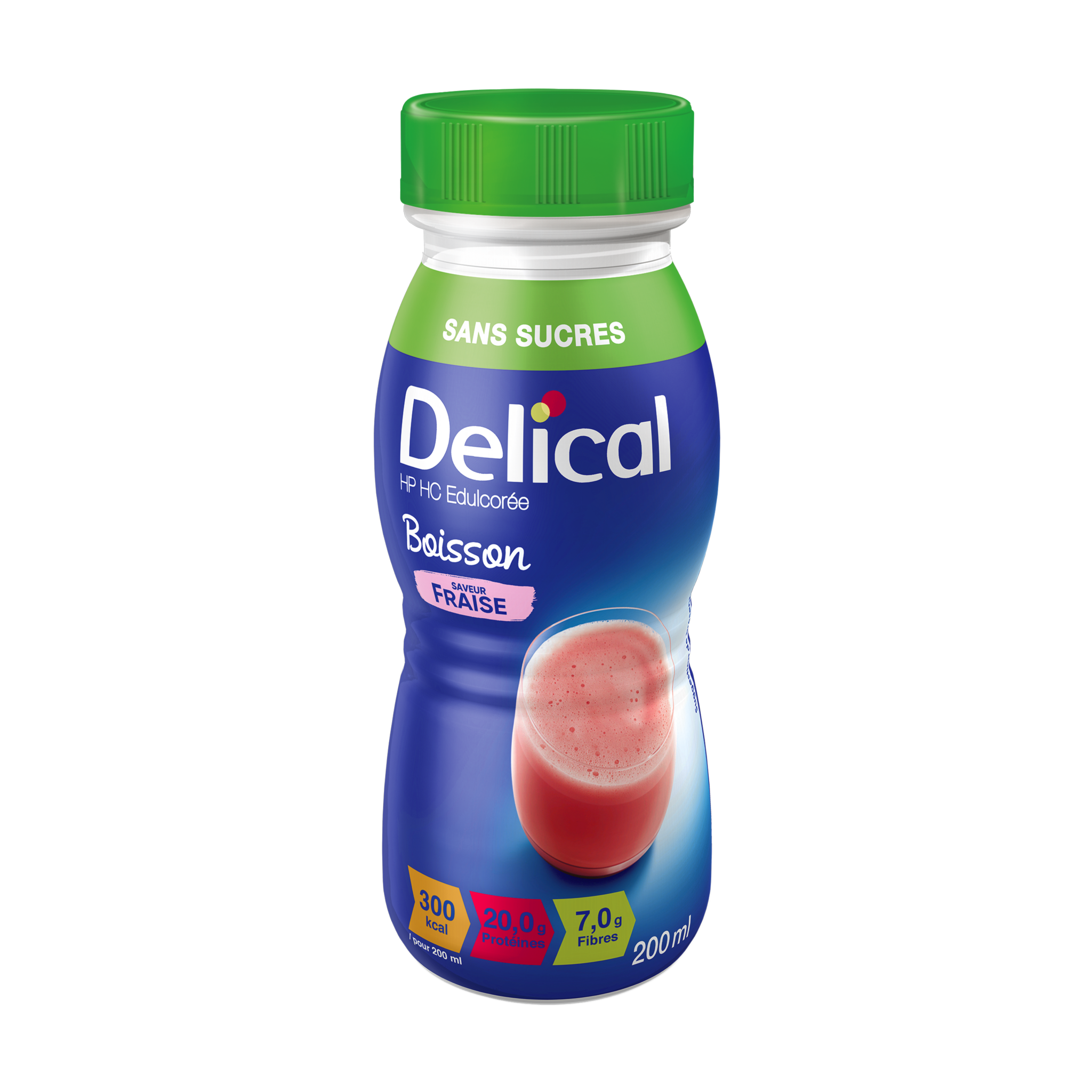Delical Boisson lactée sans sucres - Delical