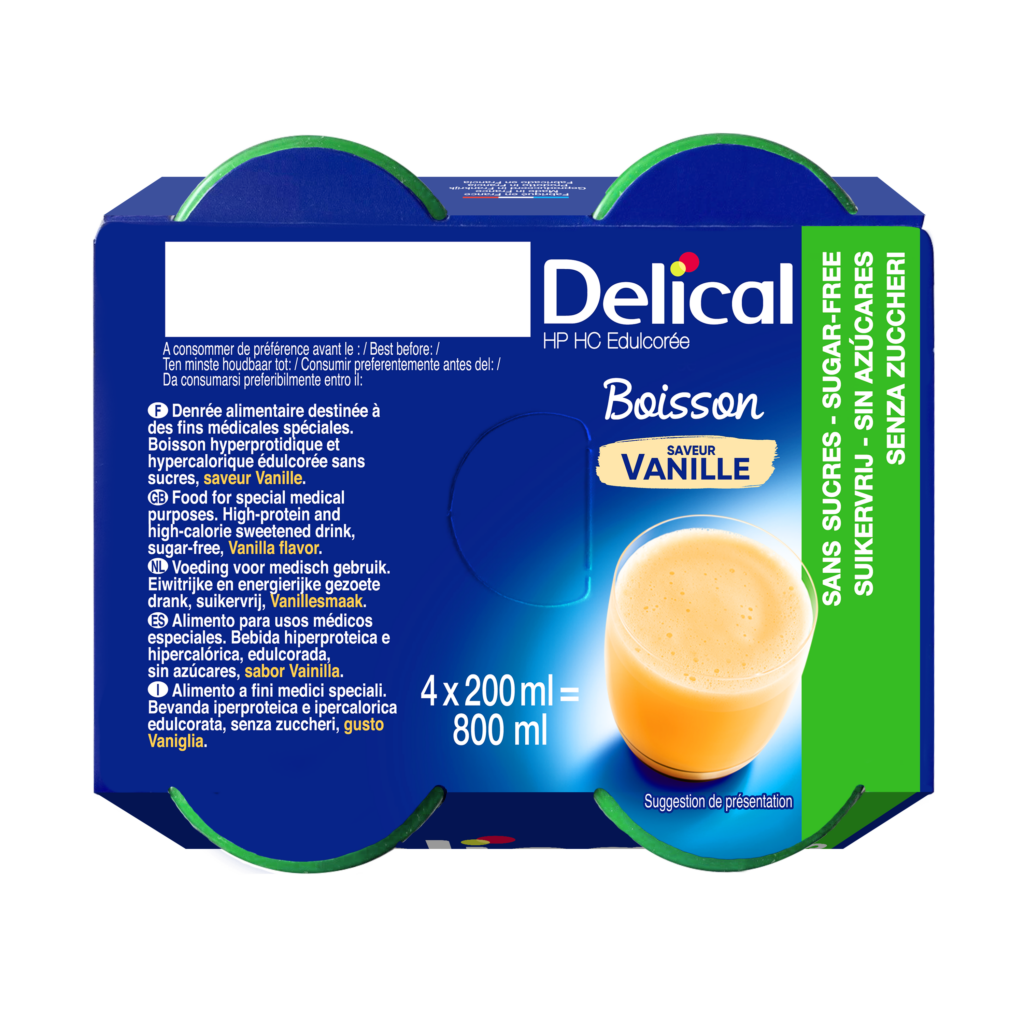 Delical Boisson lactée sans sucres - Delical