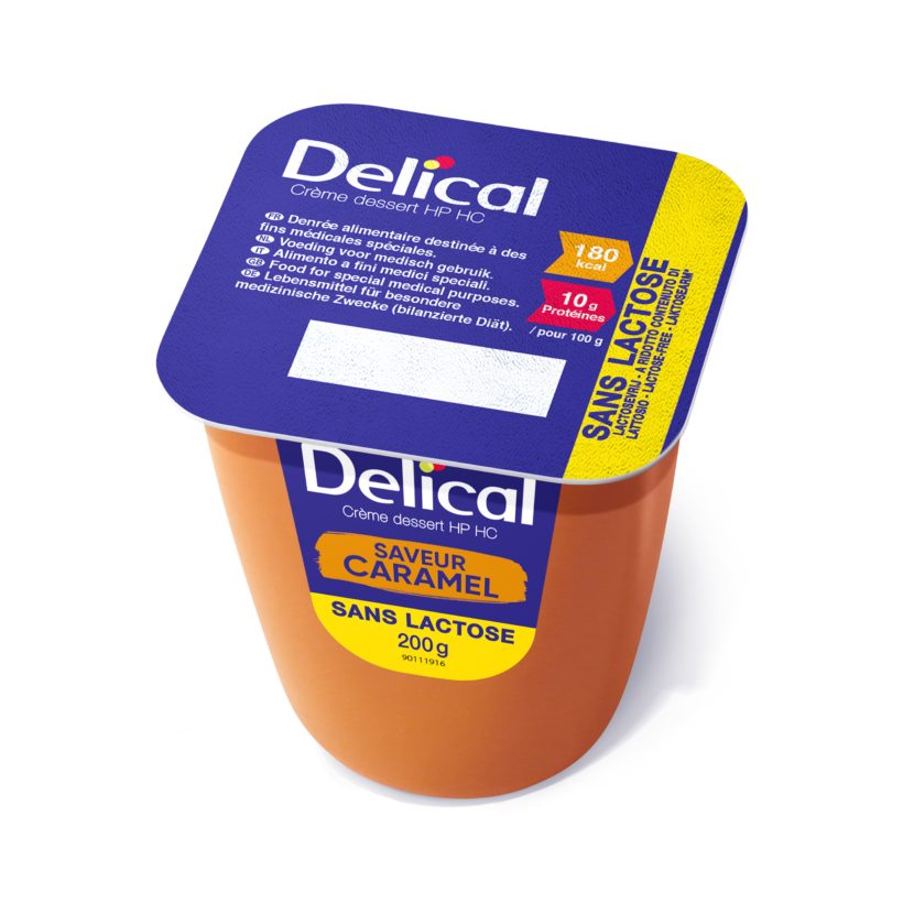 Delical Crème dessert sans lactose - Delical