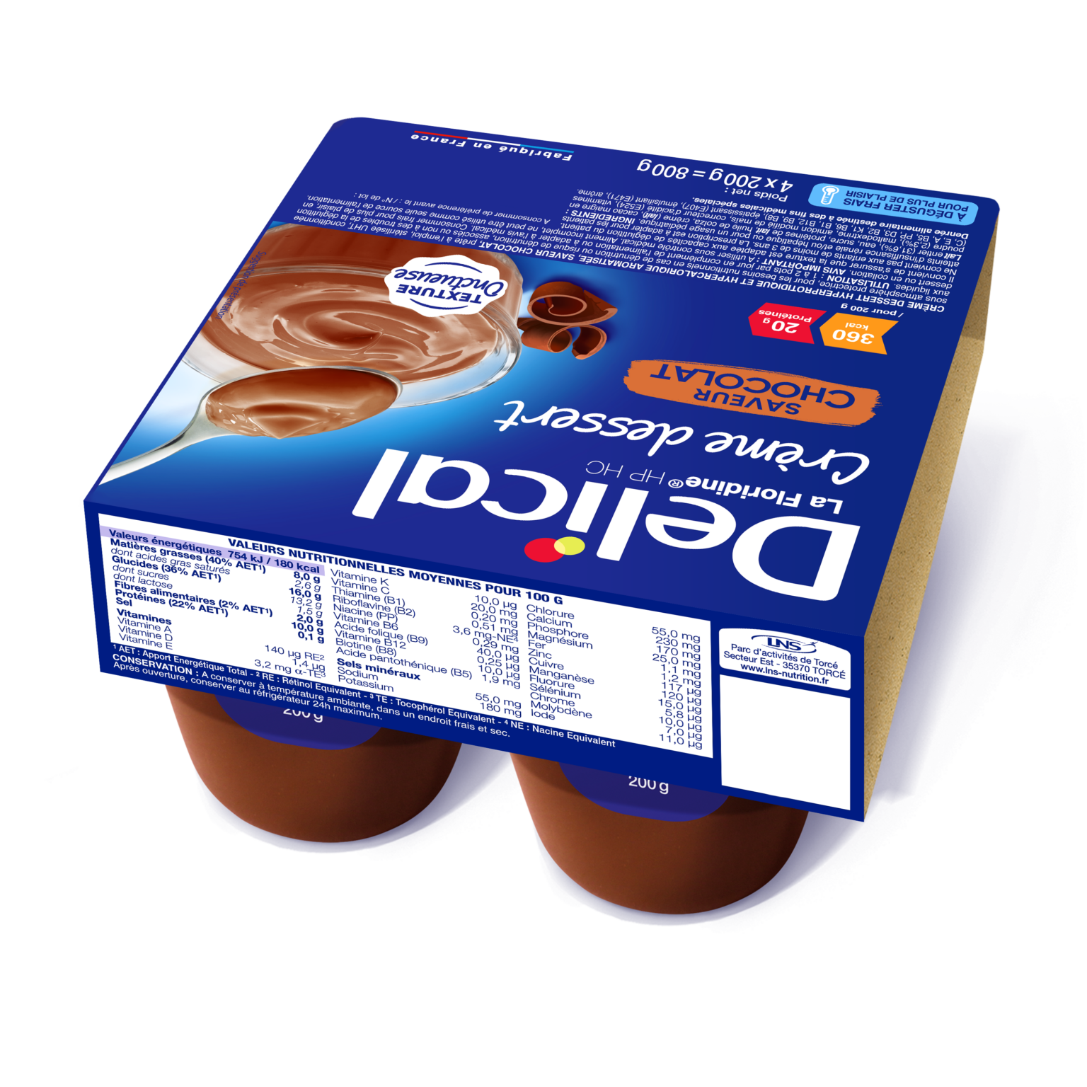 Delical Crème dessert La Floridine® - Delical