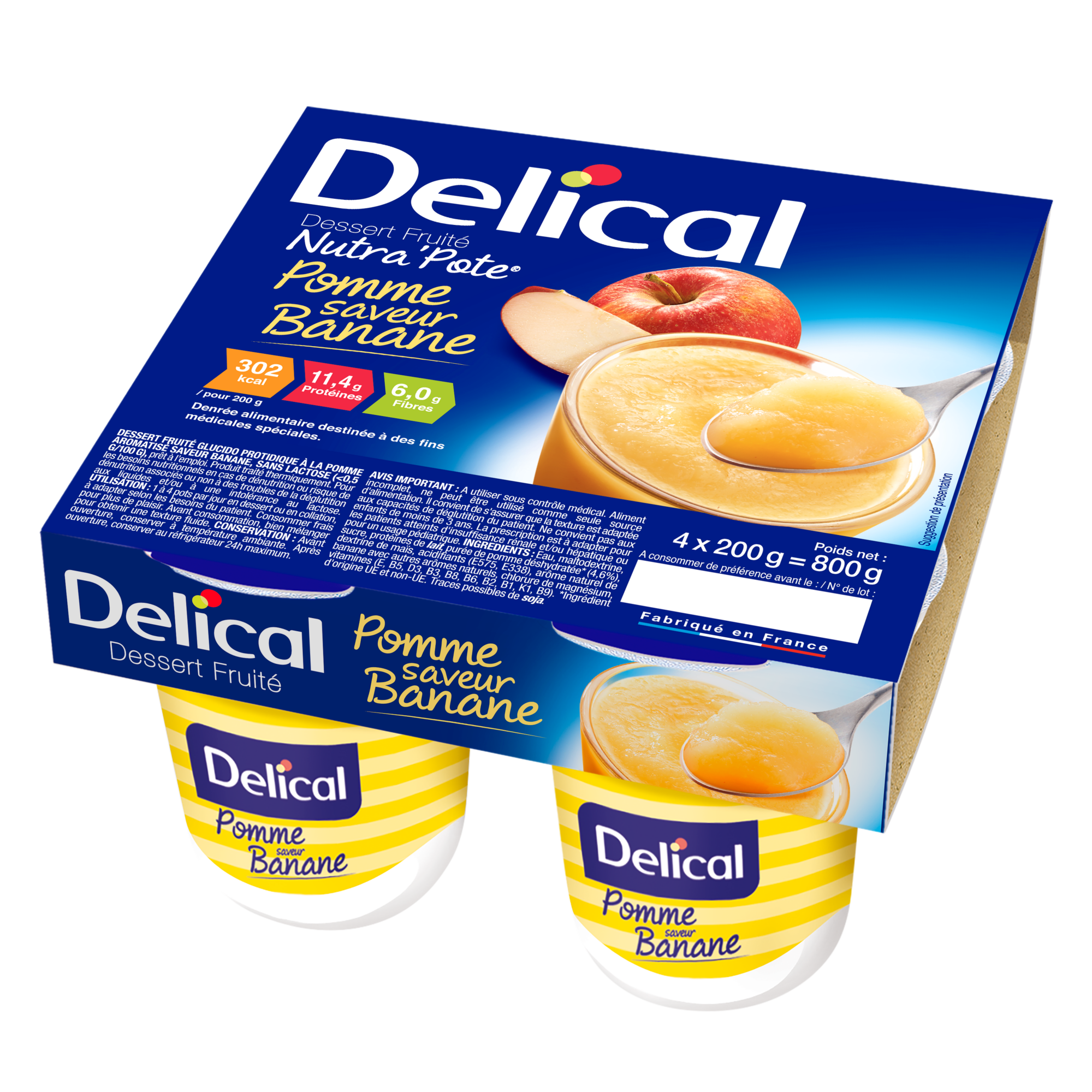 Verrine chocolat-banane - Delical