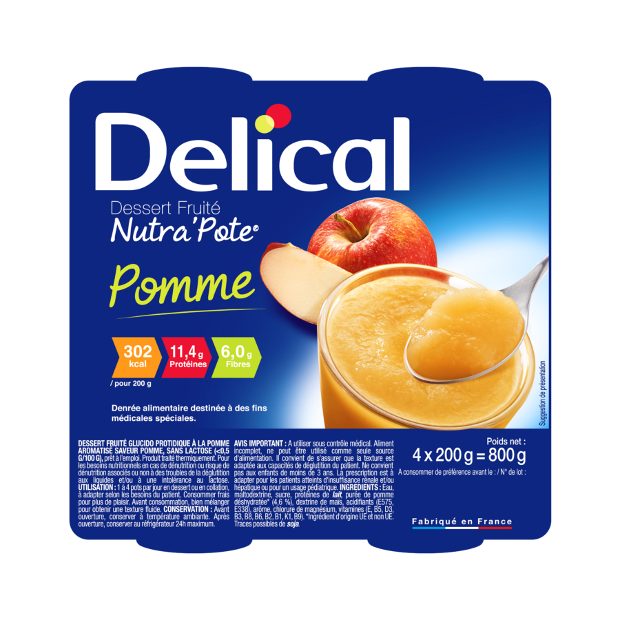 Dessert aux fruits Nutra'Pote - Delical