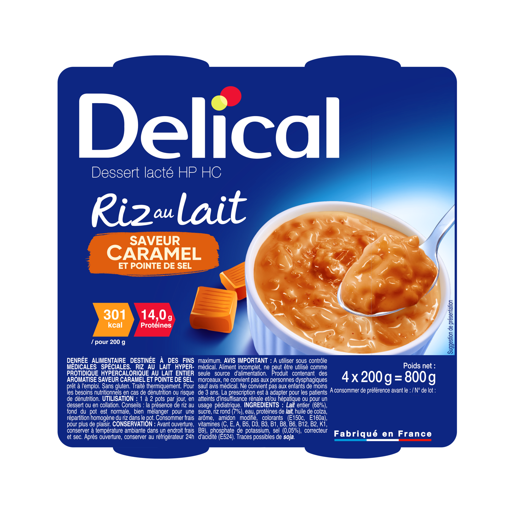 Riz au Lait HP HC - Delical