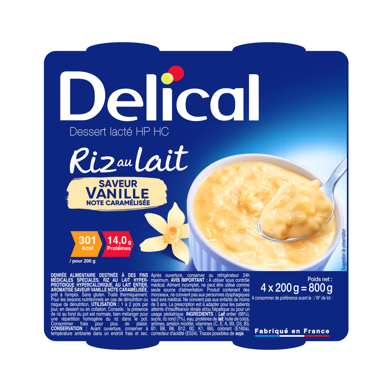 Delical Riz au lait - Delical