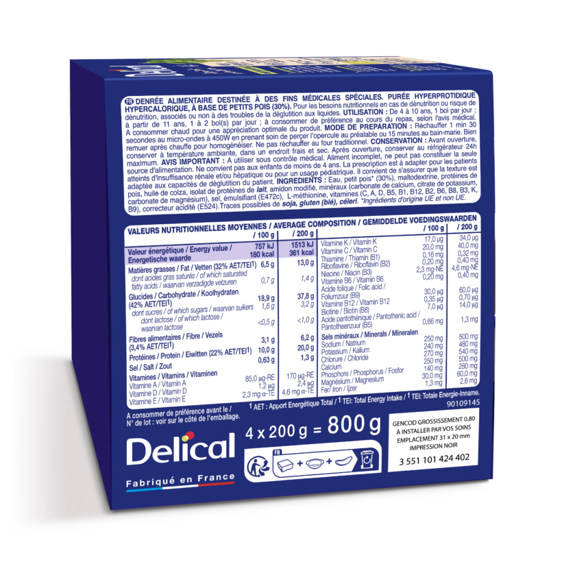 Delical Les Purées - Delical