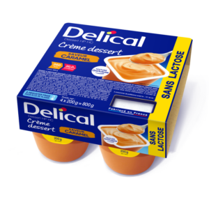Delical Crème dessert sans lactose - Delical