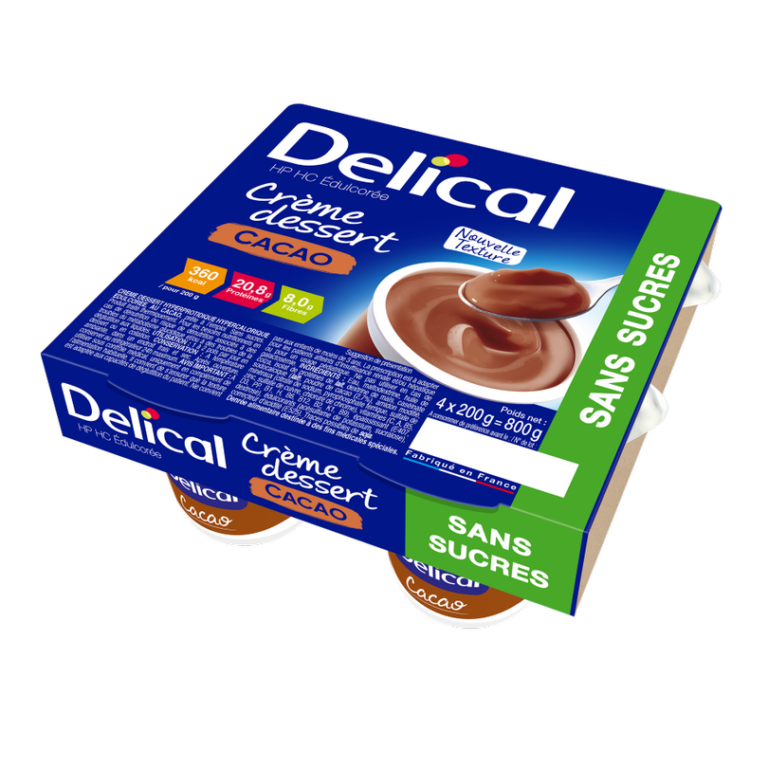 Delical crème sans sucres - Delical