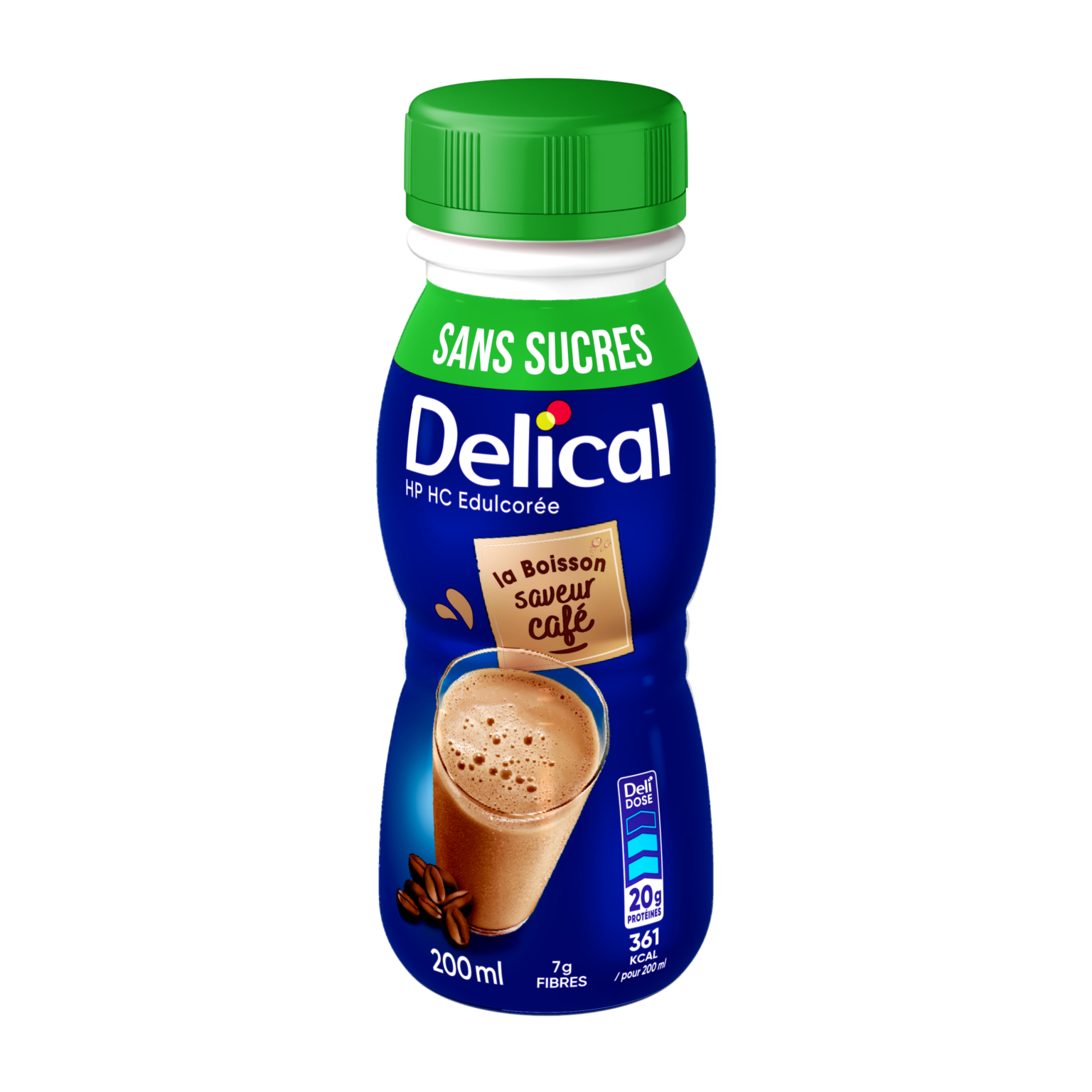 Delical Boisson lactée sans sucres - Delical